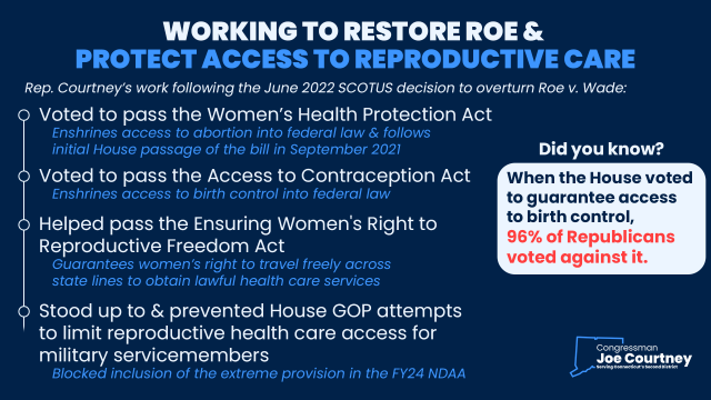 Protecting IVF Treatments & Restoring Roe v. Wade